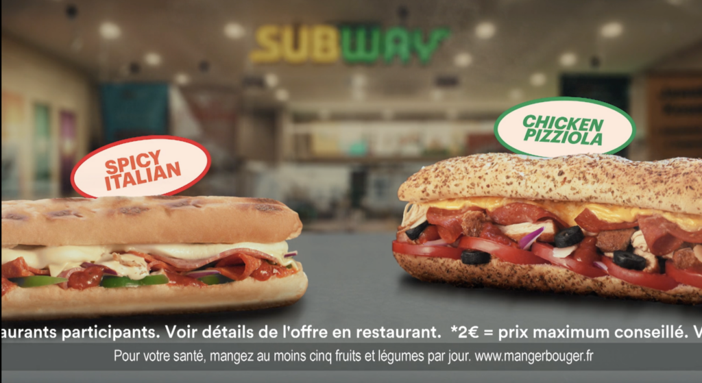 Subway Italian Collection - Glory Paris