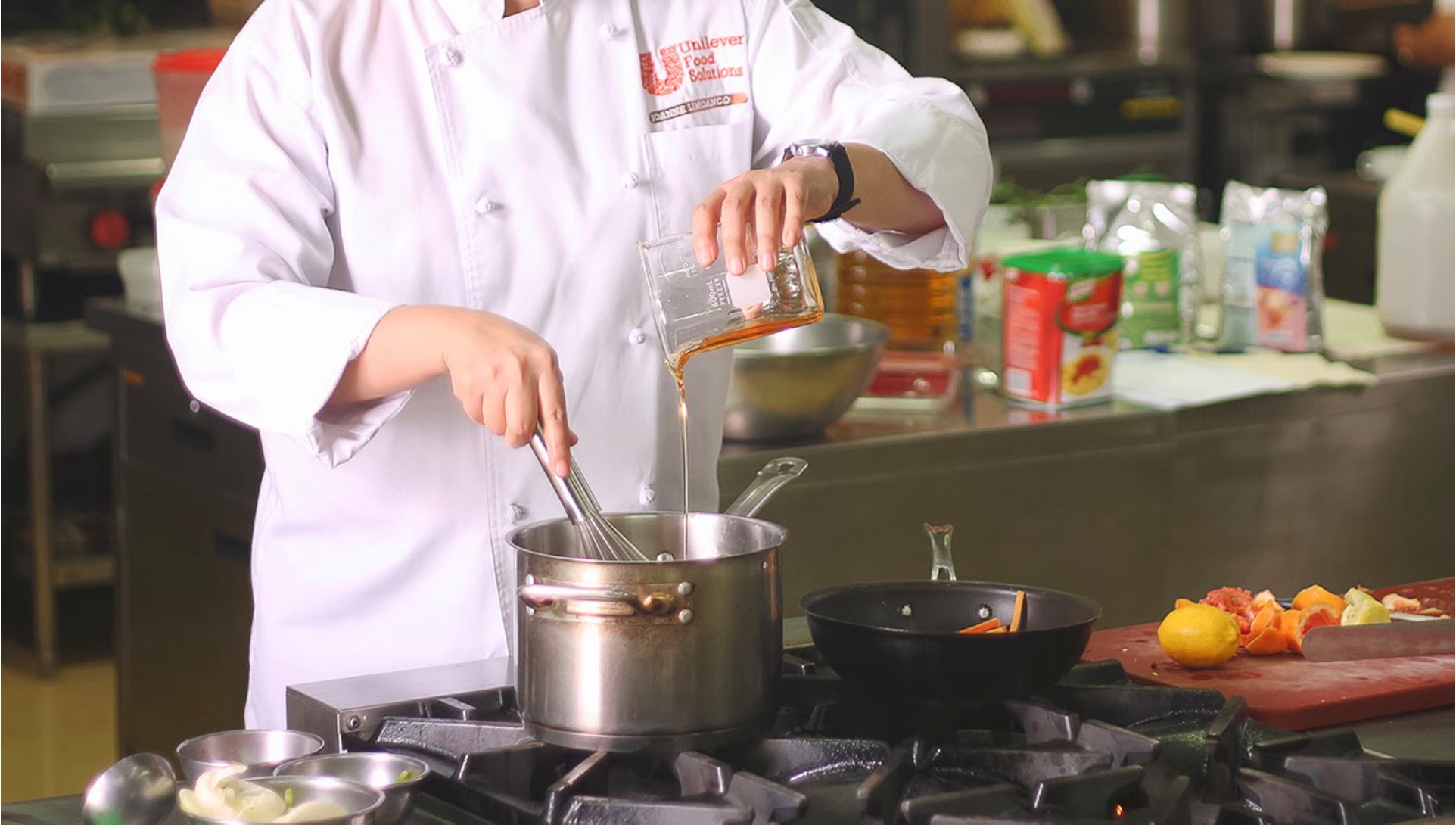 Unilever Food Solutions - La voix des chefs - Glory Paris